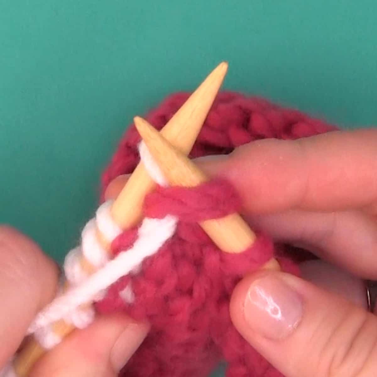 P2Tog Knitting • Purl Two Together Decrease - Studio Knit