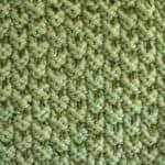 Double Moss Stitch Knitting Pattern for Beginners - Studio Knit