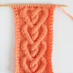 Celtic Cable Heart Stitch Knitting Pattern - Studio Knit