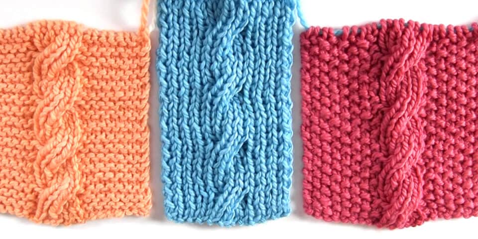 How to Knit Reversible Cable Ribbles - Studio Knit