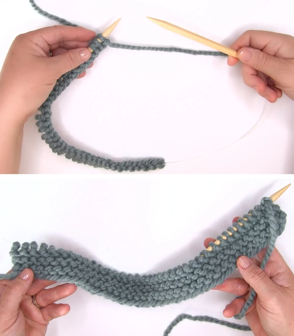 How to Knit a Chunky Blanket in Bubble Stitch - Studio Knit