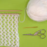 Easy Mesh Lace Knitting Stitch Pattern - Studio Knit