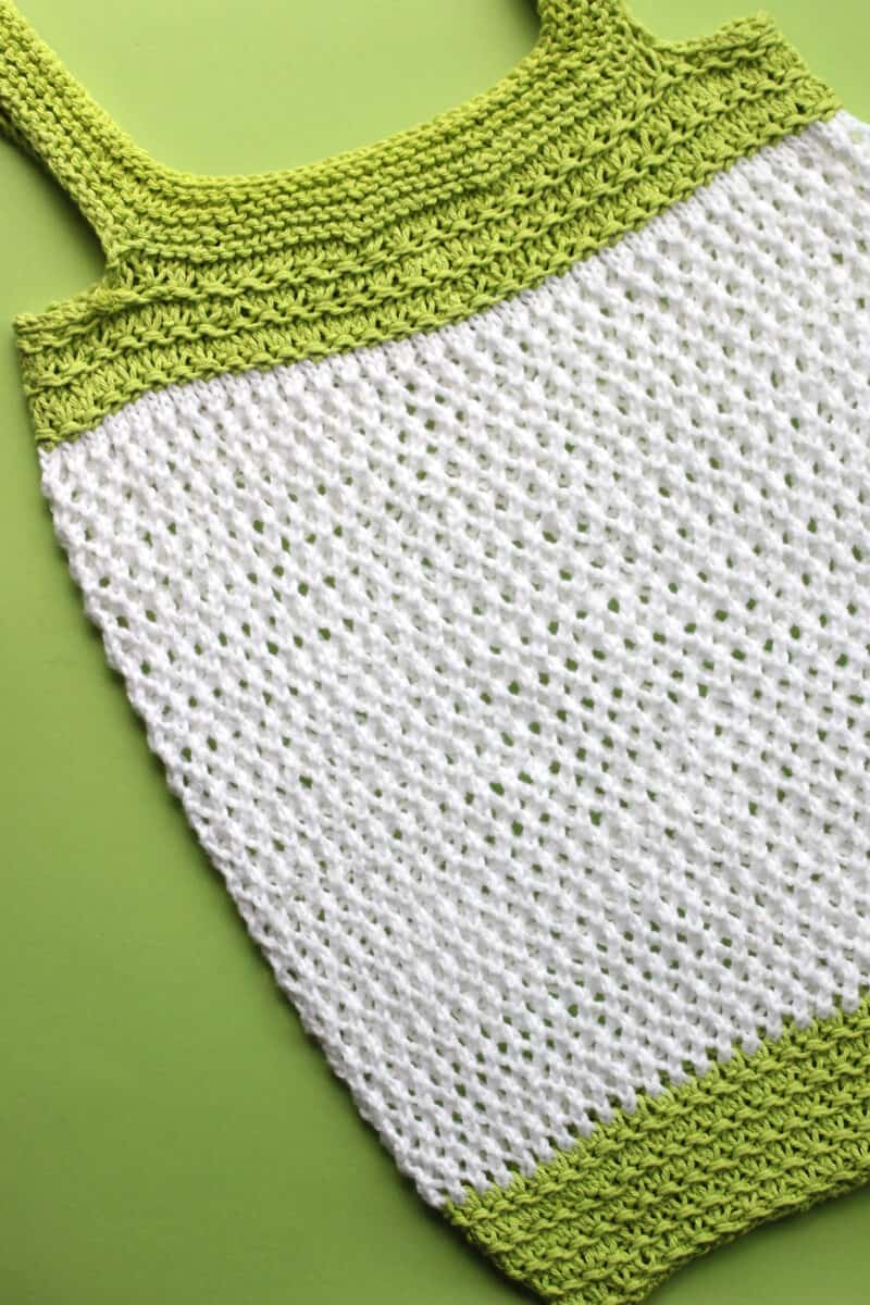 Mesh Market Bag Knitting Pattern - Studio Knit