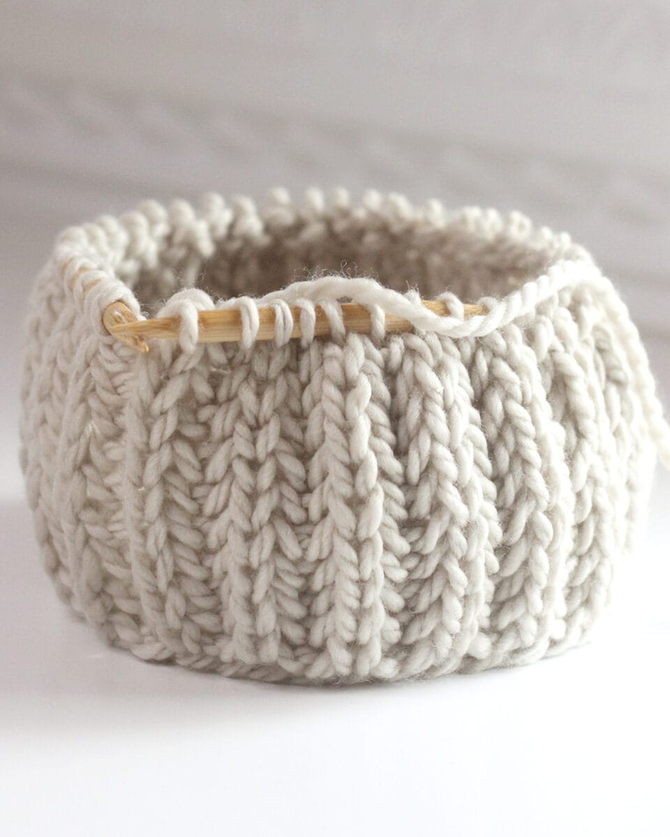Fisherman's Rib Knit Stitch Pattern - Studio Knit