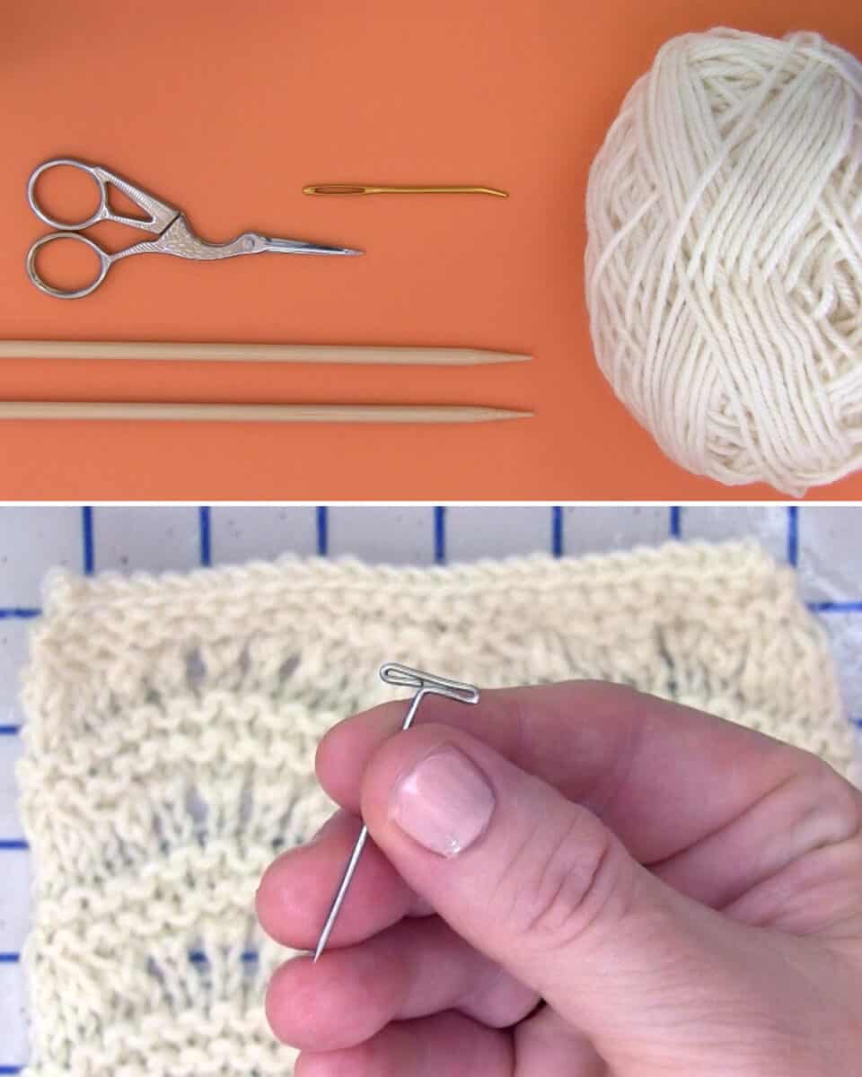 Ripple Ridge Lace Knit Stitch Pattern - Studio Knit