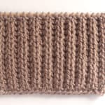 Fisherman's Rib Knit Stitch Pattern - Studio Knit