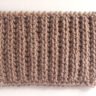 Fisherman's Rib Knit Stitch Pattern - Studio Knit