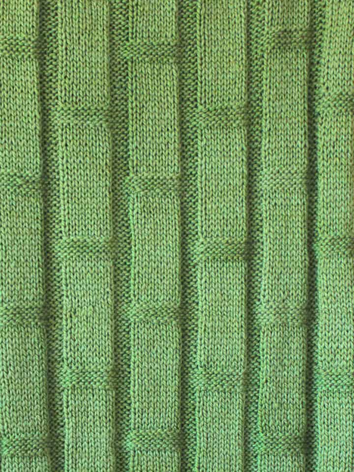 Bamboo Forest Blanket Knitting Pattern - Studio Knit