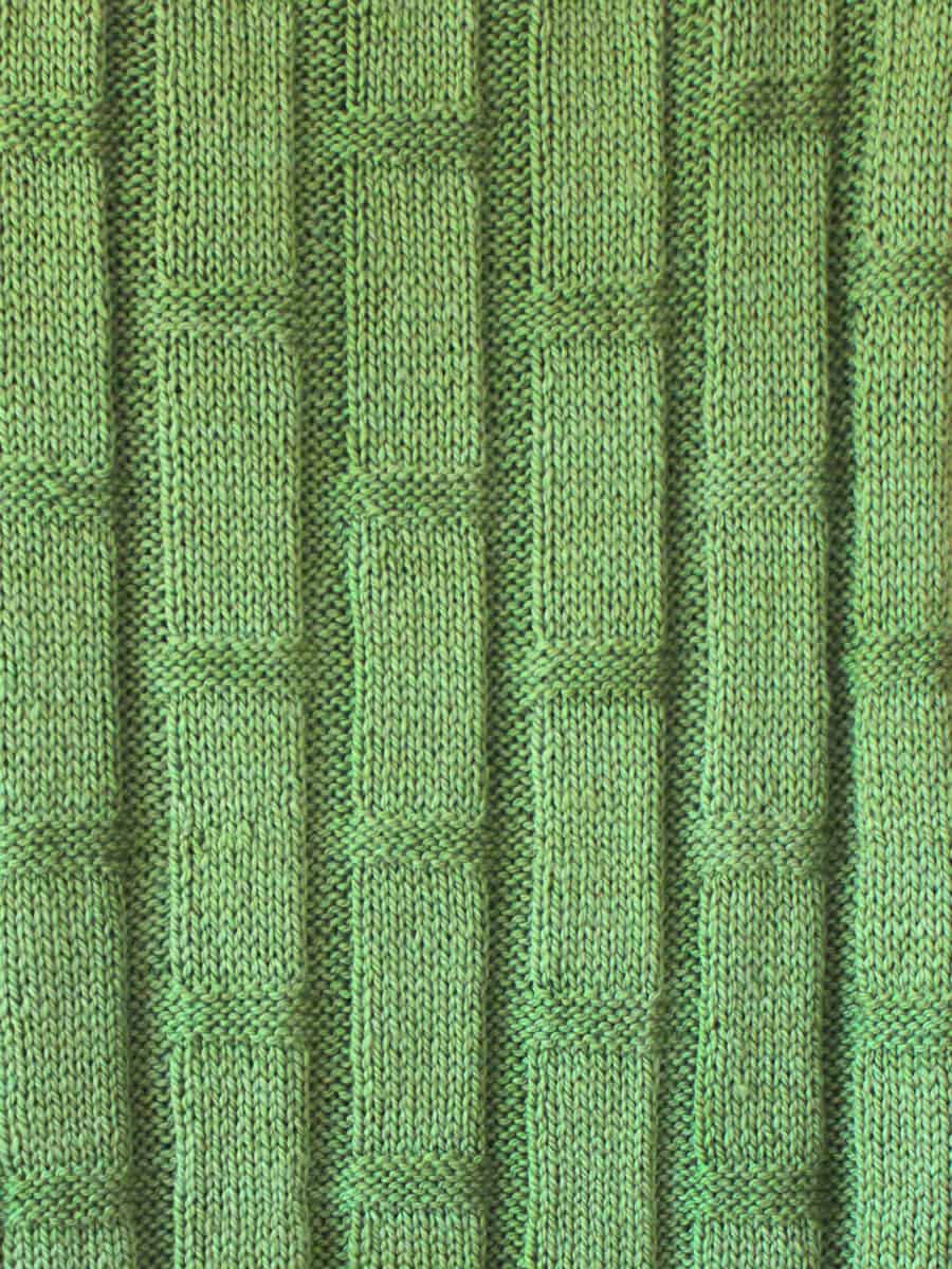 Bamboo Forest Blanket Knitting Pattern - Studio Knit