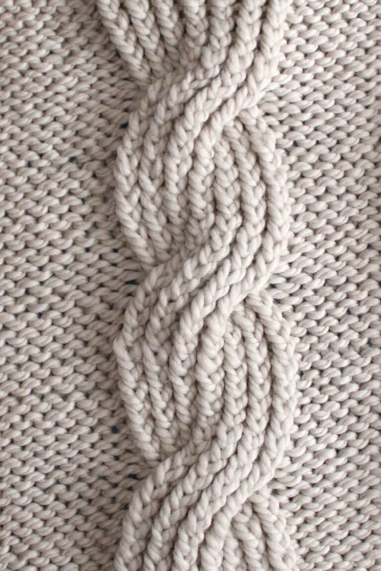 Seven Seas Cable Stitch Knitting Pattern - Studio Knit