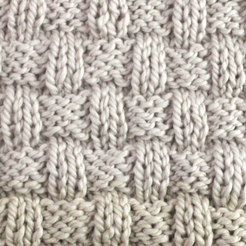 Basket Weave Stitches – Studio Knit