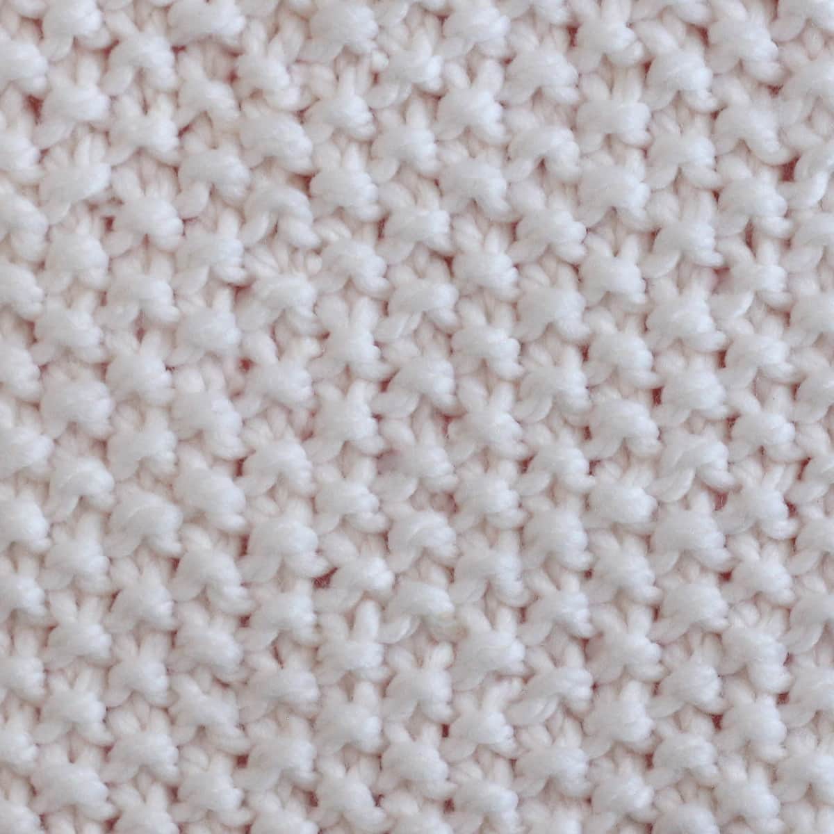 Easiest Seed Stitch Knitting Pattern for Beginners - Studio Knit