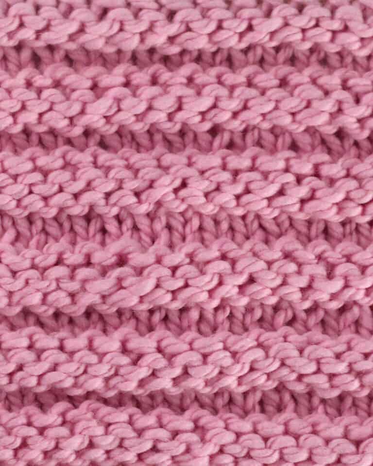 28 Reversible Knitting Stitch Patterns - Studio Knit