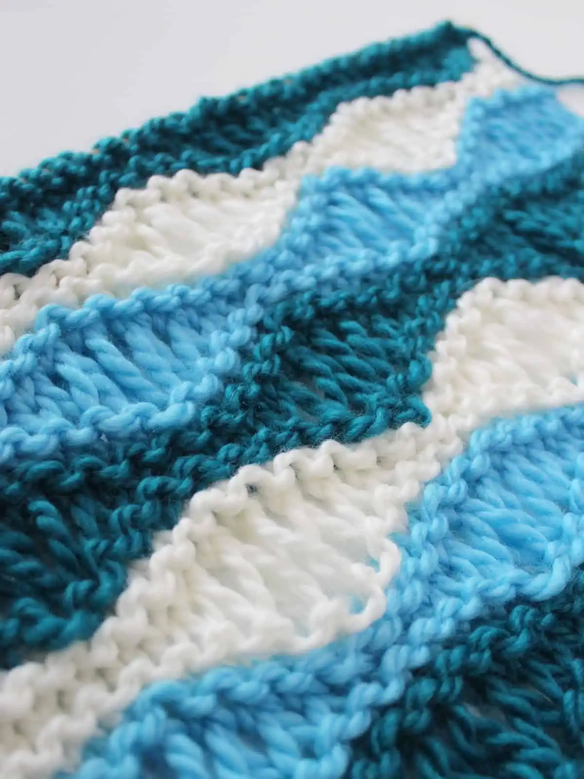 Sea Foam Wave Drop Stitch Knitting Pattern – Studio Knit