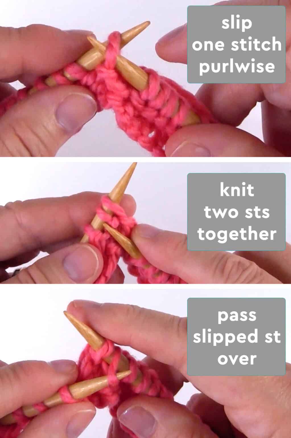 How to Knit Mitered Squares CDD Spine Seam - Studio Knit