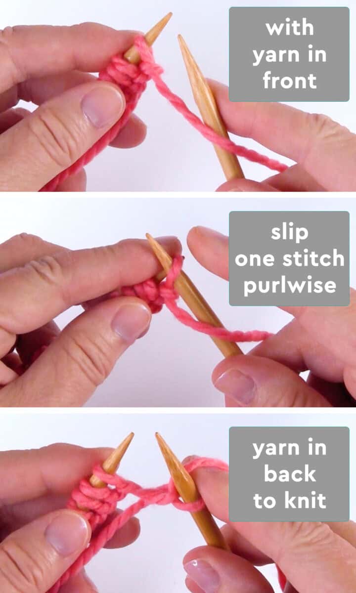 How to Knit Mitered Squares CDD Spine Seam - Studio Knit