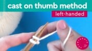 Left-Handed Knitting Video Collection - Studio Knit