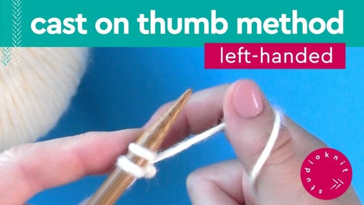 Left-Handed Knitting Video Collection - Studio Knit