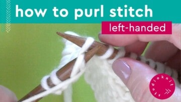 Left-Handed Knitting Video Collection - Studio Knit