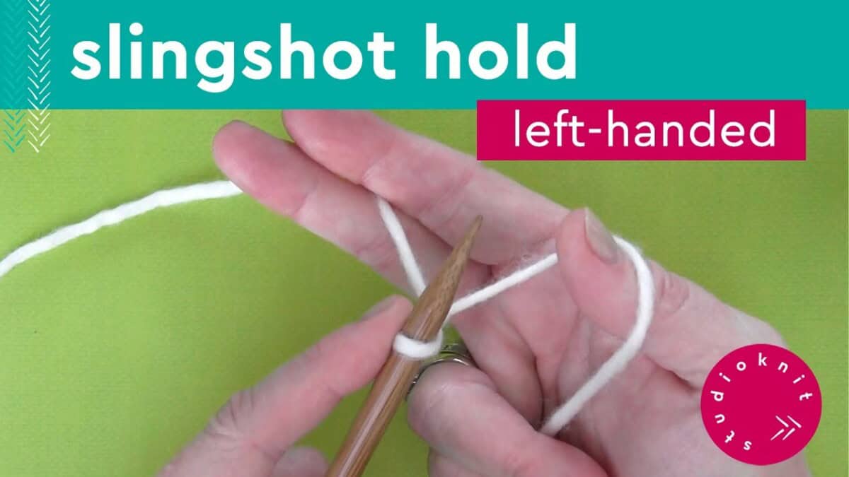 Left-Handed Knitting Video Collection - Studio Knit