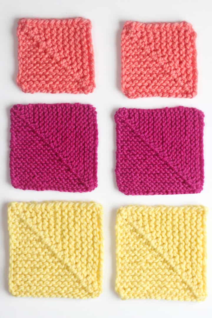 How to Knit Mitered Squares CDD Spine Seam - Studio Knit