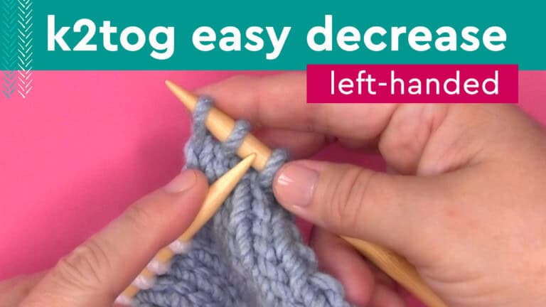 Left-Handed Knitting Video Collection - Studio Knit