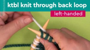 Left-Handed Knitting Video Collection - Studio Knit