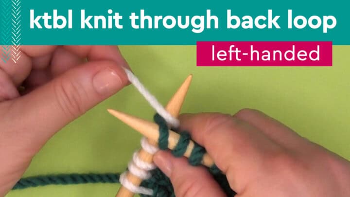 Left-Handed Knitting Video Collection - Studio Knit