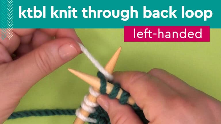 Left-Handed Knitting Video Collection - Studio Knit