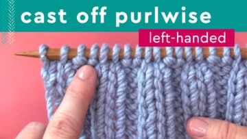 Left-Handed Knitting Video Collection - Studio Knit