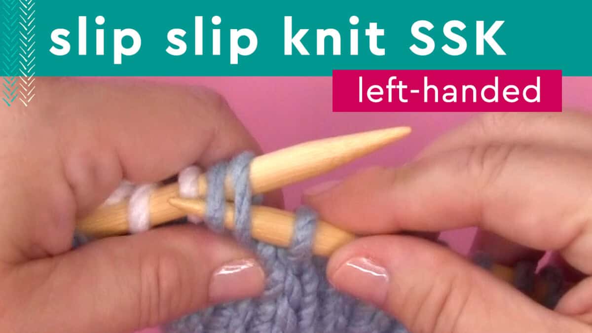 Left-Handed Knitting Video Collection - Studio Knit