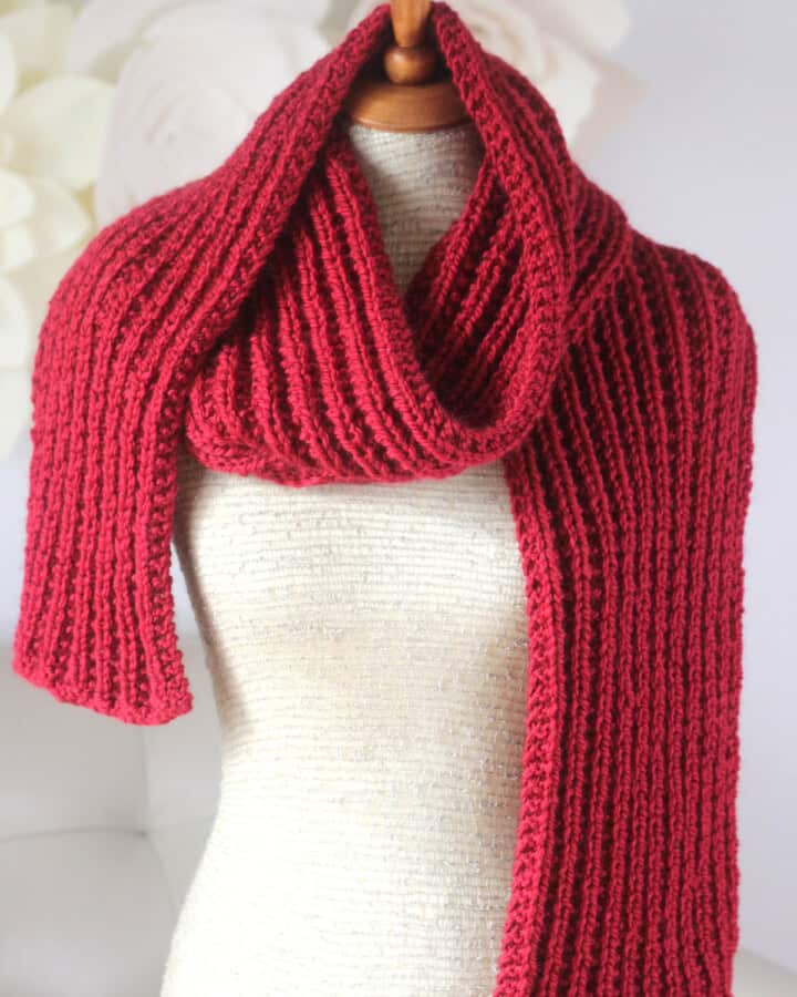 Easy Color Block Scarf Knitting Pattern - Studio Knit