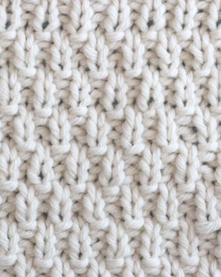1x1 Rib Stitch Knitting Pattern for Beginners - Studio Knit