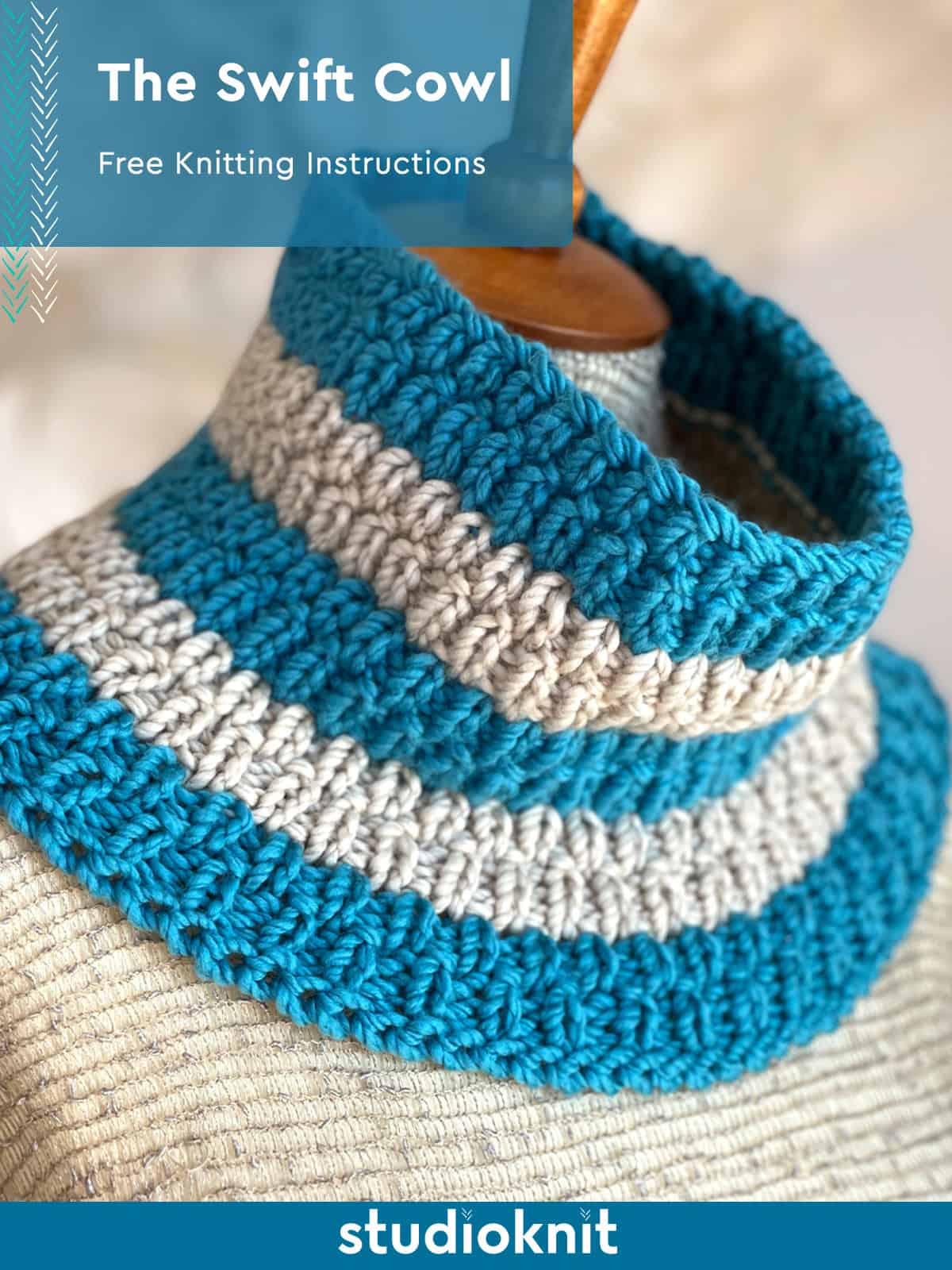Swift Cowl Knitting Pattern - Studio Knit