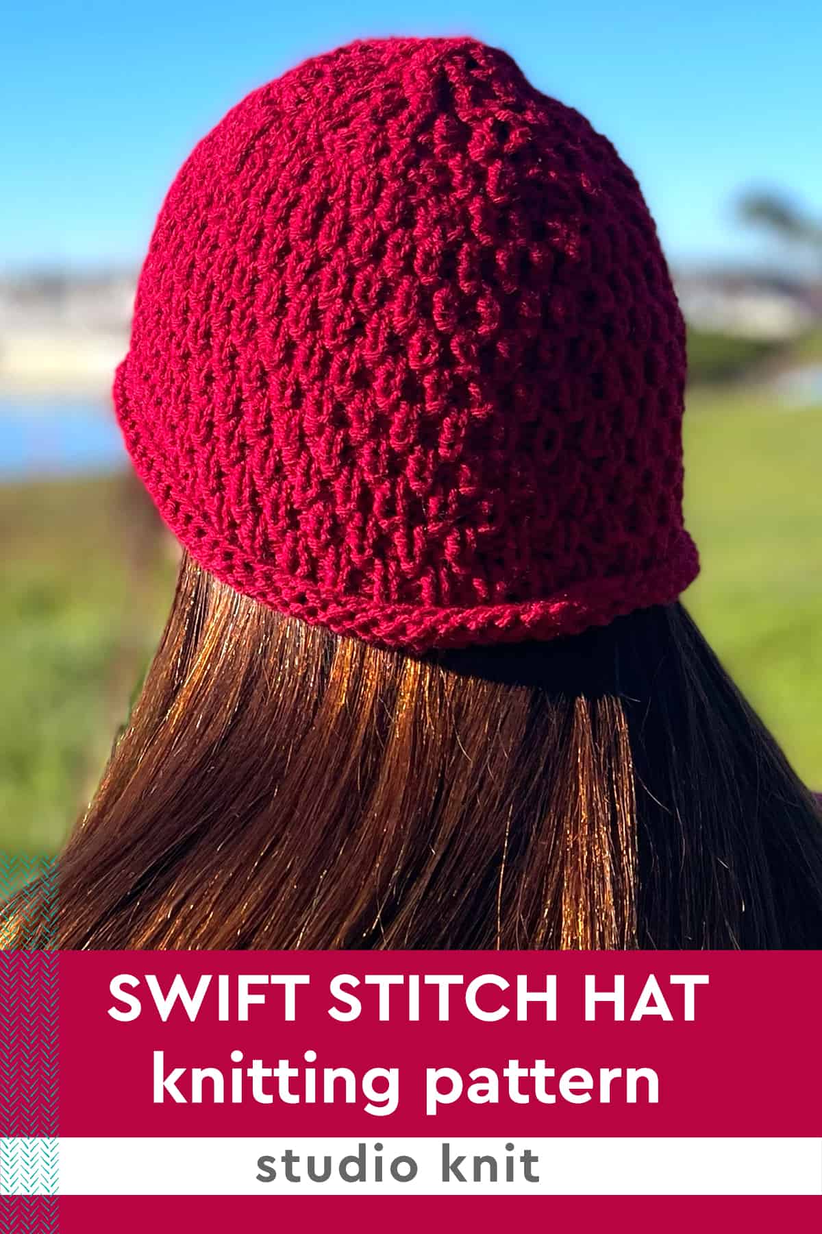 Swift Stitch Hat Knitting Pattern - Studio Knit